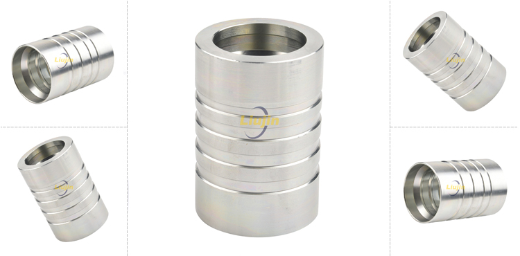 Factory direct supply hydraulic hose crimping fitting hydraulic crimp ...