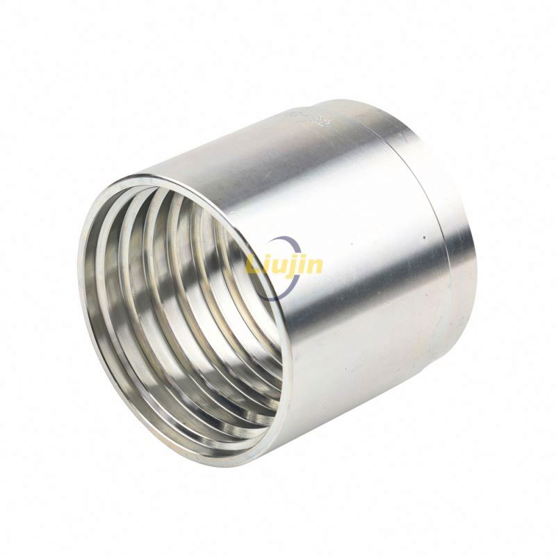 Professional manufacture custom ferrule hose connector hydraulic rubber ...