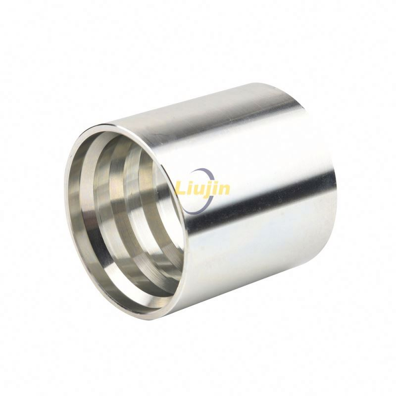 Customize crimping fittings hydraulic hose ferrule hydraulic ferrules ...